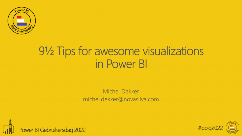 9½ Tips for awesome visualizations in Power BI - Power BI Visuals by ...