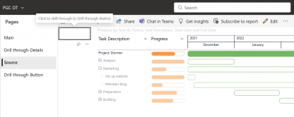 Tutorial: Setting up Drill through - Power BI Visuals by Nova Silva