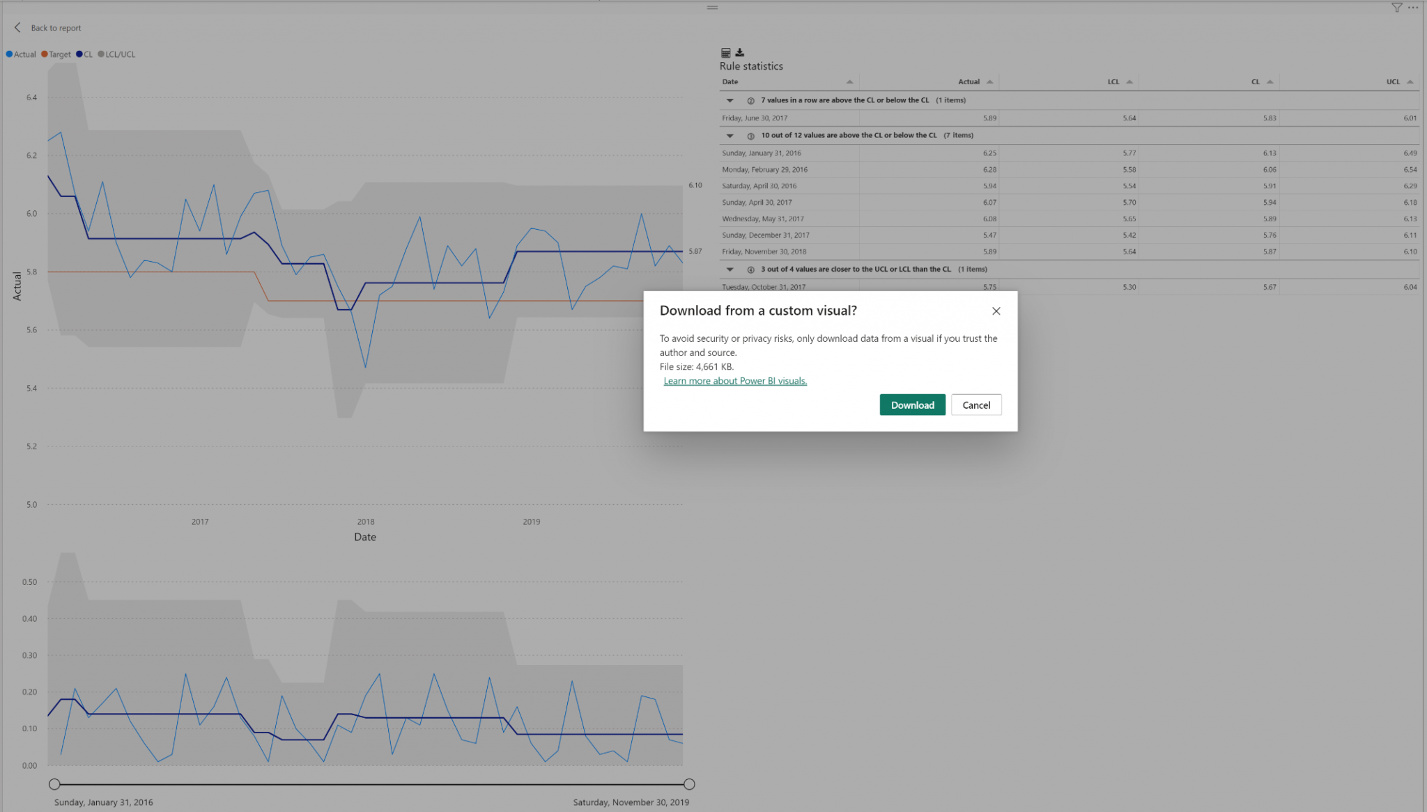 Tutorial: Exporting and Downloading Calculated Data - Power BI Visuals by Nova Silva